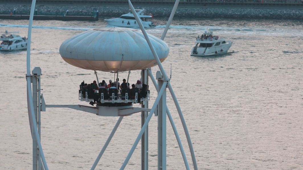 Flying Cup Dubai | Dinner in the Sky Dubai | Ticket, Price, Booking, Offers